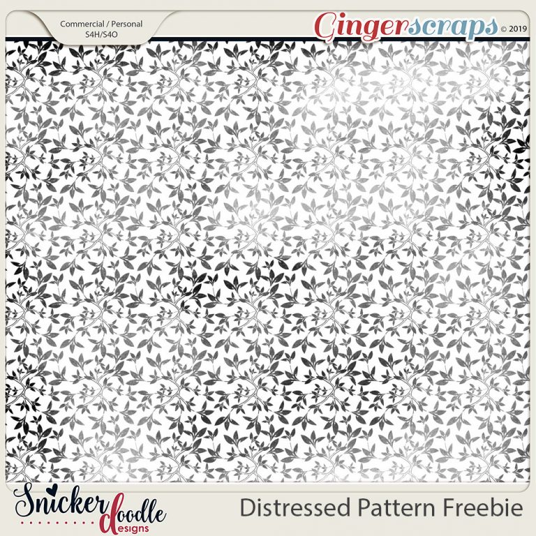 How to use Distressed Patterns and a Freebie