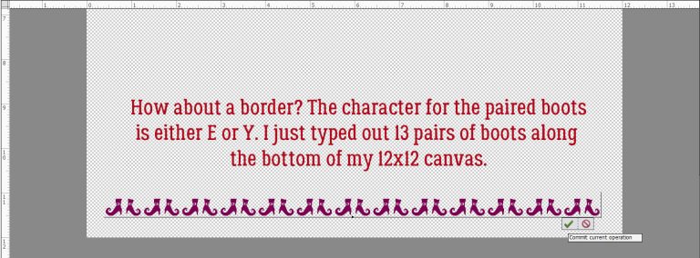 Tutorial Tuesday (Dingbats)