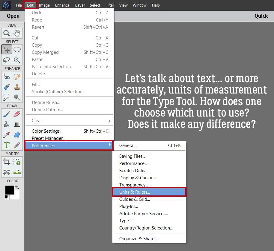 Tutorial Tuesday (Photoshop Elements)