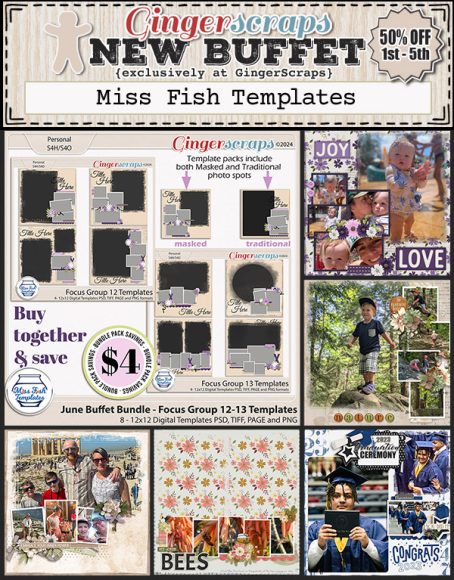 GingerScraps: New FREE with Purchase Collab, New Monthly Mix, New Challenge Reward, New ...